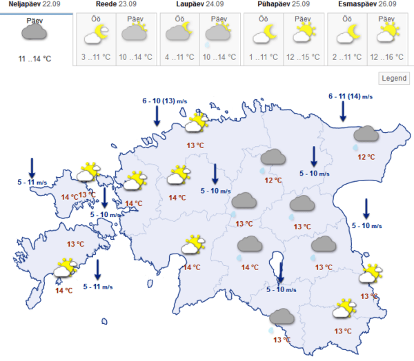 Ilmateenistus: kõledad ja jahedad ilmad - Lääne Elu