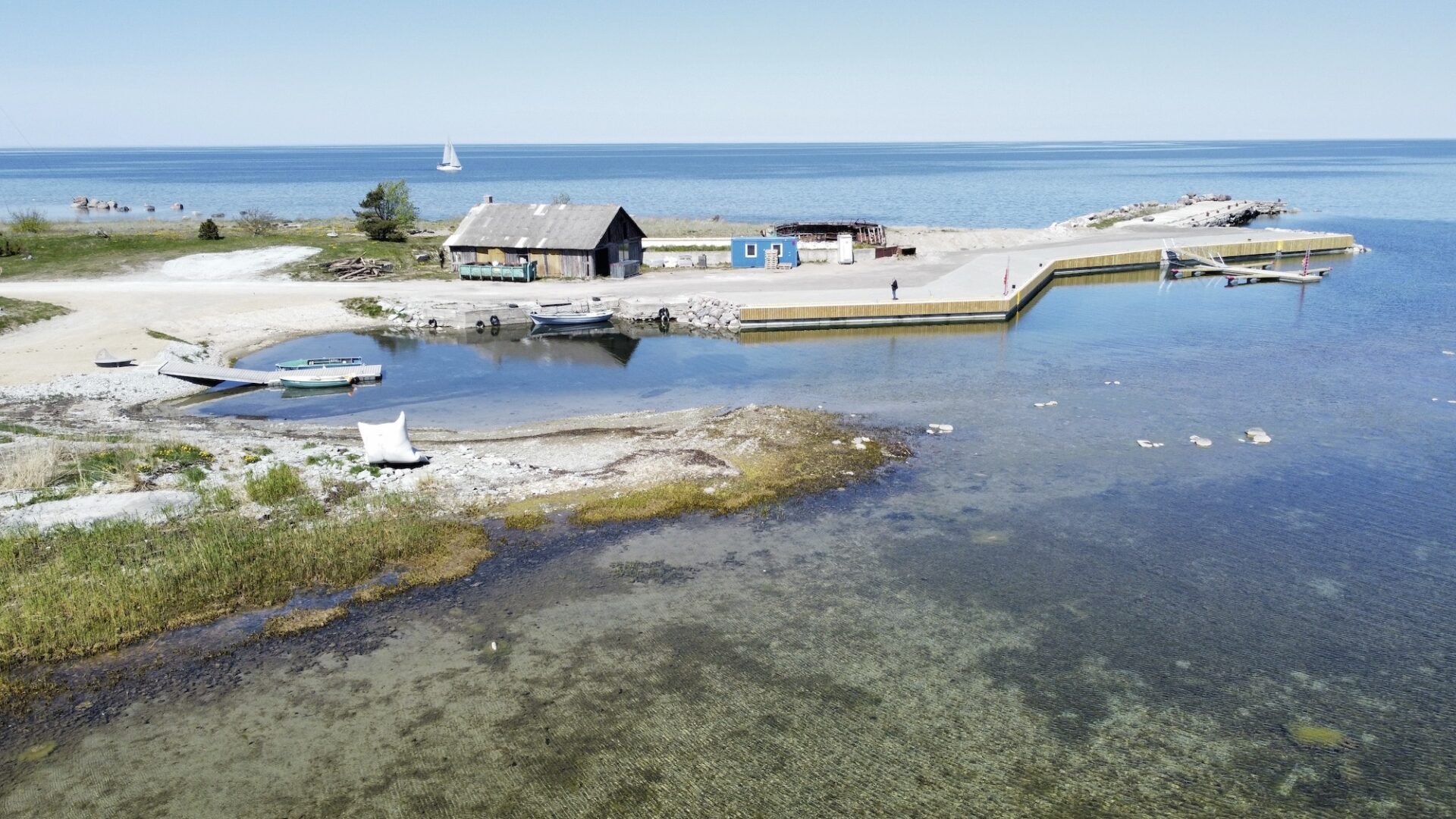 Galerii: 55 meetrit Nõva sadama kaid sai korda - Lääne Elu