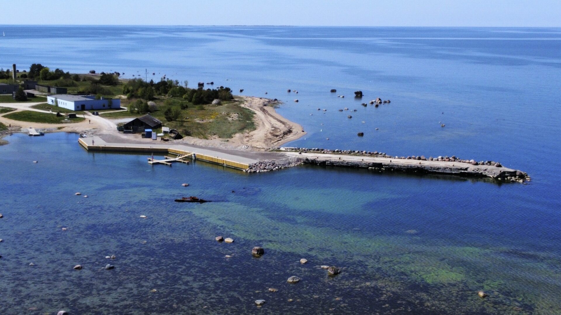 Galerii: 55 meetrit Nõva sadama kaid sai korda - Lääne Elu