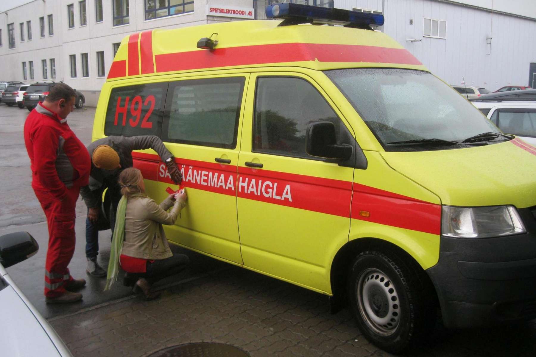 Kaitseliidu Lääne malev saab kiirabiauto - Lääne Elu